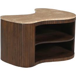 TV-Board Sit, braun (braun, natur), B:60cm H:75cm T:42cm, Massivholz, Sideboards, TV-Board, auch als Couchtisch nutzbar