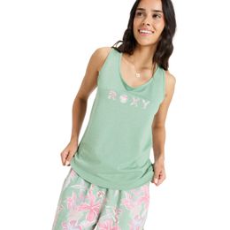Tanktop Roxy "Surfclassic", Damen, Gr. M, gr&uuml;n, Obermaterial: 65% Microfaser, 35% Viskose;, Tops Tanktop