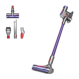 Dyson Akku-Hand-und Stielstaubsauger "V8 Origin (Silber/Violett)", lila (silber, violett), B:25cm H:124,4cm T:22,4cm, Akkusauger, Akku-Hand-und Stielstaubsauger