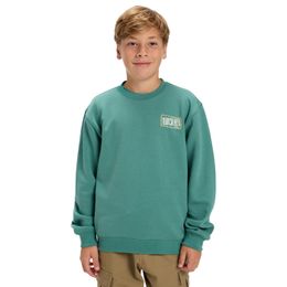 Fleecepullover Quiksilver "Graphic", Kinder, Gr. 16, deep sea, Obermaterial: 55% Walkfrottier, 45% Microfaser;, Sweatshirts Fleecepullover