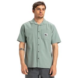 Funktionshemd Quiksilver "Heartbeat", Herren, Gr. XS, US-Gr&ouml;&szlig;en, gr&uuml;n (chinois gr&uuml;n), Obermaterial: 100% Walkfrottier;, Hemden Funktionshemd