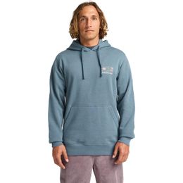 Hoodie Billabong "Foundation", Herren, Gr. M, slate blau, Obermaterial: 55% Walkfrottier, 25% Walkfrottier, 20% Microfaser;, Sweatshirts Hoodie