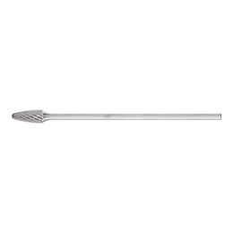 Pferd TOOLS Hartmetall Fr&auml;sstift Rundbogen RBF &Oslash; 06x13mm Schaft-&Oslash; 3x75mm Z3P universal mittel kreuzverzahnt (21230087)