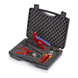 Knipex 97 91 03 Werkzeugkoffer f&uuml;r Photovoltaik 1 x 12 12 12, 1 x 95 16 165, 1 x 97 43 200 A )