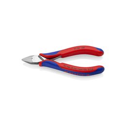 Knipex 77 32 130 Elektronik-Seitenschneider mit durchgestecktem Gelenk mit Mehrkomponenten-H&uuml;llen 130 mm)