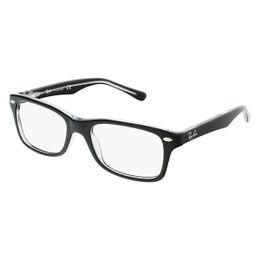 Ray-Ban RB 1531 Brille Teenager | Fassung: Vollrand, Quadratisch, Schwarz Kristall