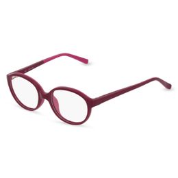 Fielmann DT 012 CL Brille Teenager | Fassung: Vollrand, Oval, Lila Pink
