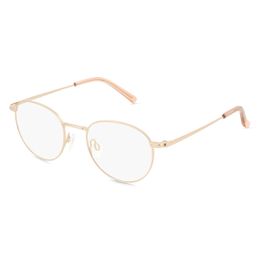 Fielmann BD 577 CL LISA Brille Teenager | Fassung: Vollrand, Panto, Gold Hell