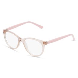 Fielmann MC 539 CL Brille Teenager | Fassung: Vollrand, Butterfly, Braun Transparent