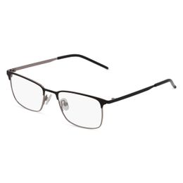 Fielmann OL 014 CL Brille Teenager | Fassung: Vollrand, Quadratisch, Gun Schwarz