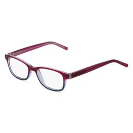 Fielmann BD 488 CL Brille Teenager | Fassung: Vollrand, Quadratisch, Pink Blau
