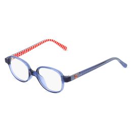 Fielmann JIL 017 CL Brille Unisex | Fassung: Vollrand, Panto, Blau