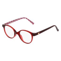 Fielmann JIL 018 CL Brille Teenager | Fassung: Vollrand, Panto, Rot