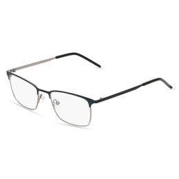 Fielmann OL 014 CL Brille Teenager | Fassung: Vollrand, Quadratisch, Gun Blau
