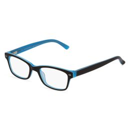 Fielmann BD 404 MOD FLEX CL Brille Teenager | Fassung: Vollrand, Quadratisch, Schwarz Blau