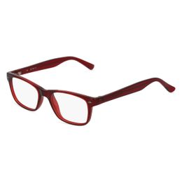 Fielmann BD 487 CL Brille Teenager | Fassung: Vollrand, Quadratisch, Bordeaux Transparent