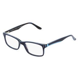 Fielmann LD 003 FLEX CL Brille Teenager | Fassung: Vollrand, Quadratisch, Blau