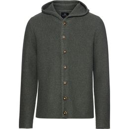 Hammerschmid Kapuzen-Strickjacke Tobias Oliv (Gr&ouml;&szlig;e: 58)
