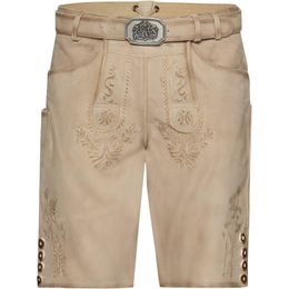 Hammerschmid Kurze Lederhose Parsdorf Beige/Natur (Gr&ouml;&szlig;e: 58)