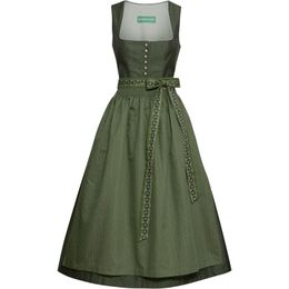 Country Line Jacquard-Dirndl Oliv-Gr&uuml;n (Gr&ouml;&szlig;e: 42)