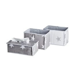 Roba Pflegeorganizer 3er-Set Little Stars - grau - Sconto