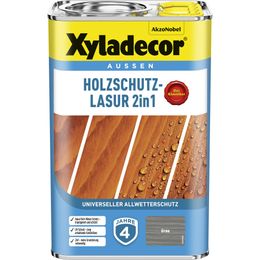 Xyladecor 2in1 Holzschutzlasur grau 4 l