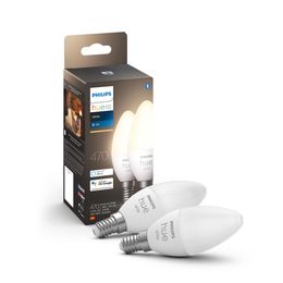 Philips LED-Lampe 'Hue White' E14 5,5 W, 2er-Pack