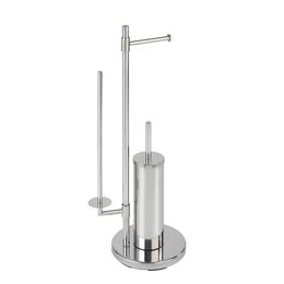 Wenko Stand-WC-Garnitur 'Universalo Neo', verchromt