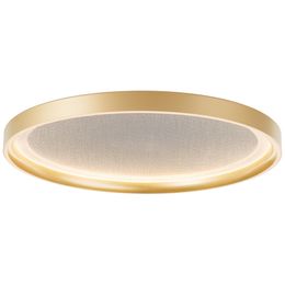 Brilliant LED-Deckenleuchte 'Quito' golden &Oslash; 42 cm 3800 lm