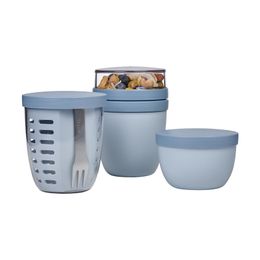 Mepal Lunchpot, Fruitpot und Snackpot Ellipse 3er Set