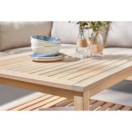 Loungem&ouml;belset 'Gina' Holz braun 2-teilig