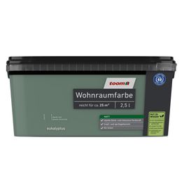 toom Wohnraumfarbe eukalyptus matt 2,5 l