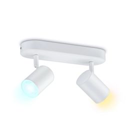 WIZ LED-Spotleuchte 'Imageo' wei&szlig; 2-flammig 690 lm