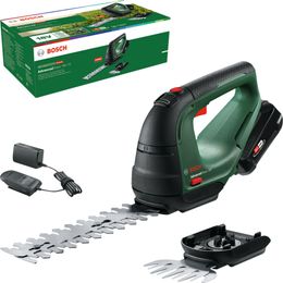 Bosch Akku-Strauch- und Grasscheren-Set 'AdvancedShear 18V-10' mit Akku und Ladekabel
