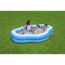 Bestway Fast Set-Pool 'Family Pool Splash View' 270 x 198 x 51 cm mit Seitenfenster