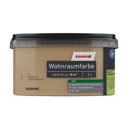 toom Wohnraumfarbe caramel matt 1 l