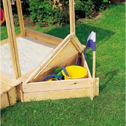 Promadino Sitz- und Bugbox 105 x 25 x 21 cm f&uuml;r Sandkasten 'Peter'