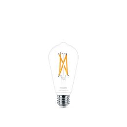 Philips LED-Filament-Lampe 'SmartLED' 806 lm E27 Edison klar