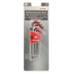 toom Stiftschl&uuml;ssel-Set Torx 9-teilig