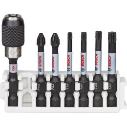 Bosch Schrauberbit- und Universalhalter-Set 'Impact Control' PH2/PZ2/T15-T30 50 mm 7-teilig