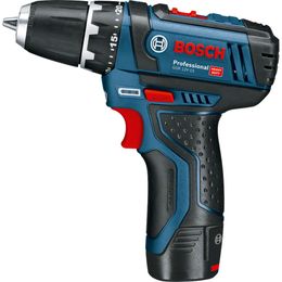 Bosch Akku-Bohrschrauber 'GSR 12V-15 Professional' in Tasche inkl. 2 x 2,0 Ah Akku