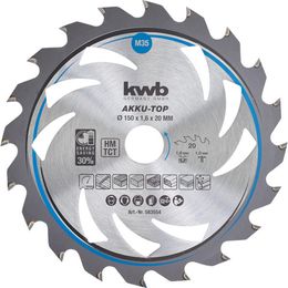 kwb Kreiss&auml;geblatt &Oslash; 150 x 1,6 x 20 mm