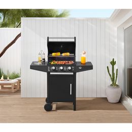 El Fuego Gasgrill 'San Angelo' schwarz 109,6 x 110,5 x 53 cm