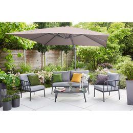 siena GARDEN Ampelschirm 'California N+' knickbar 300 x 300 cm