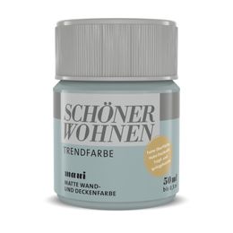 Sch&ouml;ner Wohnen Farbe Sch&ouml;ner Wohnen Farbe Trendfarbe 'Maui' blaugrau matt 50 ml