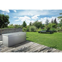 BioHort Gartenbox 'FreizeitBox 180' Stahl grau 181 x 71 x 79 cm