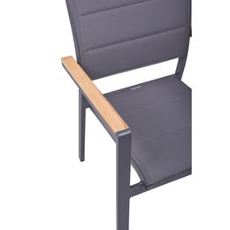 Garden Pleasure Gartenm&ouml;belset 'Davina' f&uuml;r 6 Personen Aluminium