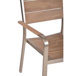 Garden Pleasure Gartenm&ouml;belset 'Florence' f&uuml;r 4 Personen Aluminium