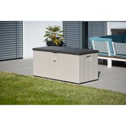 Lifetime Kissenbox Polyethylen grau 151 x 70 x 72 cm