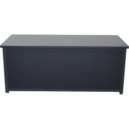 siena GARDEN Kissenbox 'Sabano' Aluminium anthrazit 181 x 75 x 79 cm